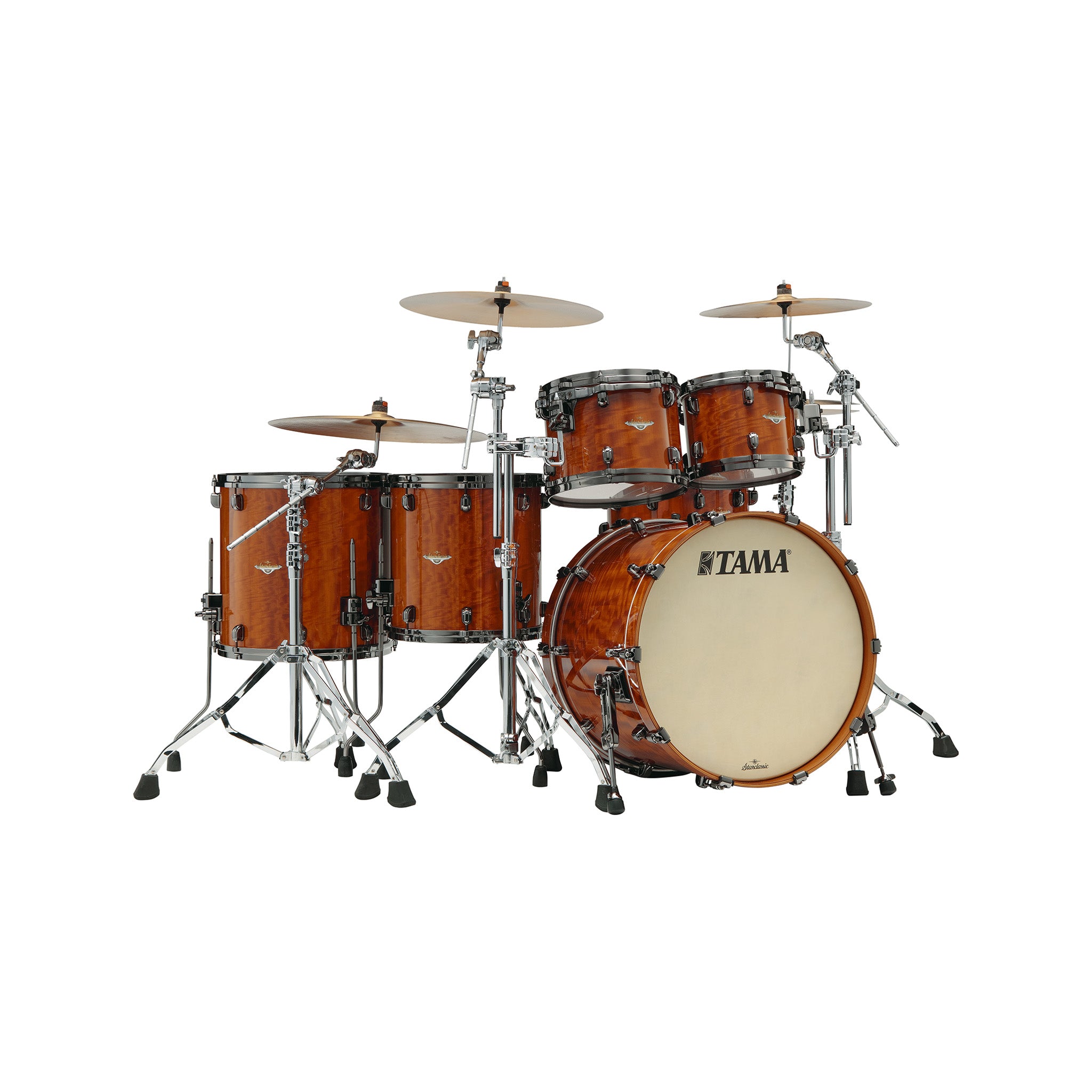 TAMA BE52ZBAS-GAC 5-Piece Starclassic Bubinga Limited Drum Shell Kit ...